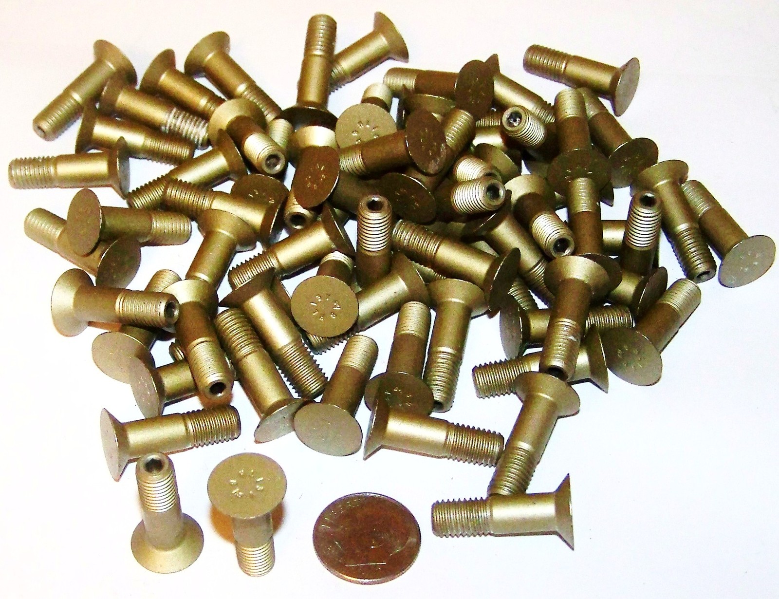 70 HIGH SHEAR HL13VAP8-8 AIRCRAFT C/KC135 PIN RIVET TITANIUM 1/4 28 ...