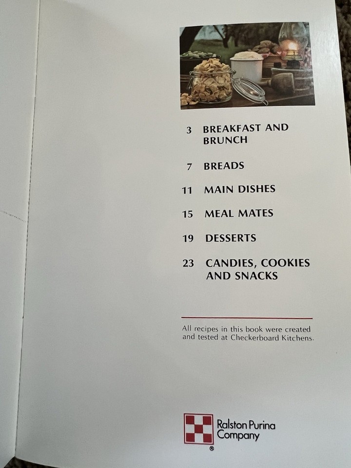 Vintage Chex Recipe Books, set of 7, 1970's-80's, cookbooks, Party Mix ...