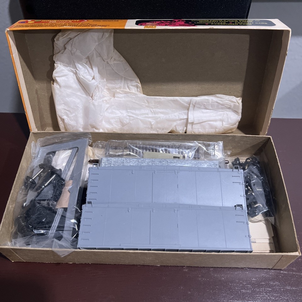 Roundhouse #1501 Logging/Mining Work Cars HO Scale — Sealed Parts, Orig ...