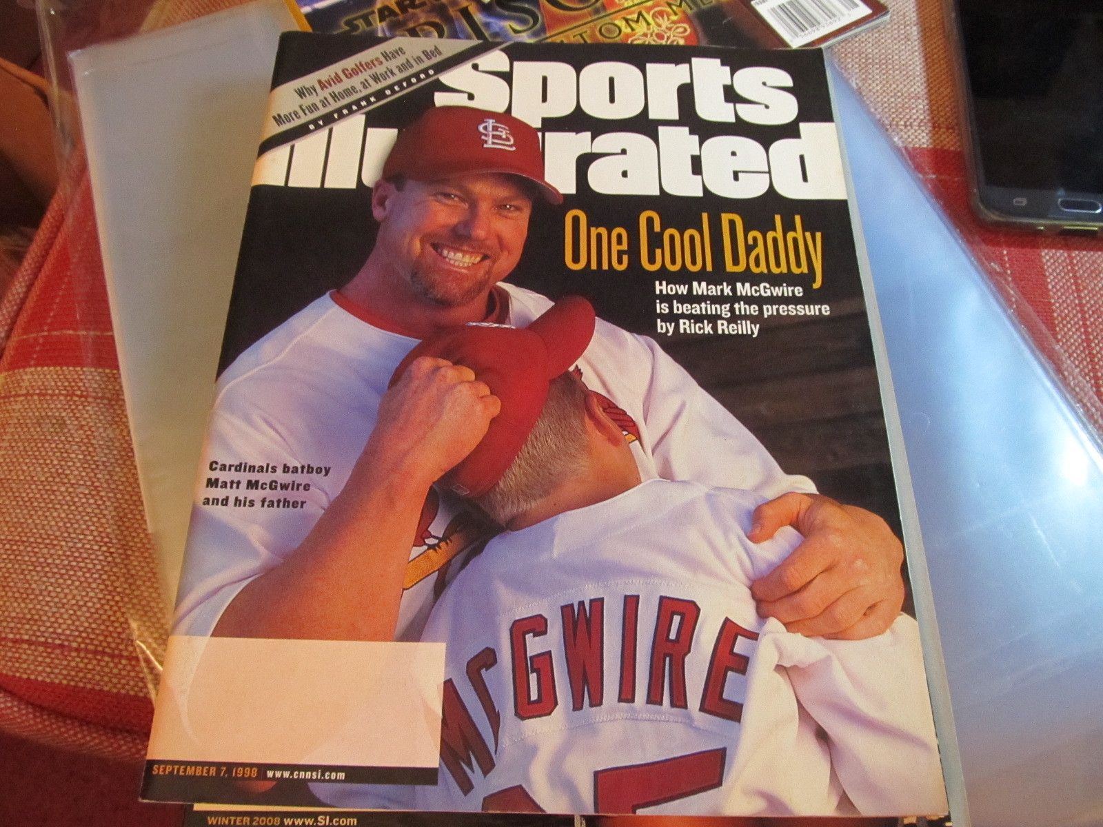 Sports Illustrated September 7 1998 Mark McGwire | eBay