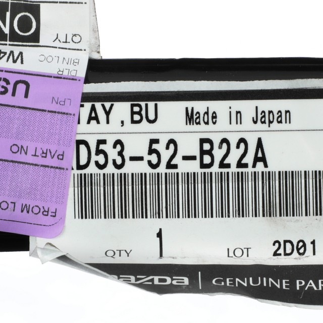 KD5352B22A Genuine Mazda Stay Bumper Kd53-52-b22a for sale online | eBay