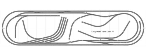Bachmann E-Z Track Train Layout #046D Train Set HO Scale 5' X 16' DCC ...