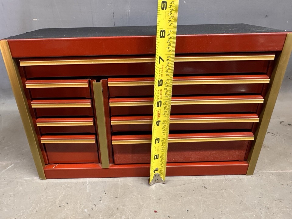 Vintage Snap On Mini Micro Tool Box Double Stack Miniature Replica Top ...