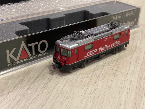 Kato 3102-3 RhB - Lokomotive 618 Bergün - Spur N (JP) | eBay.de