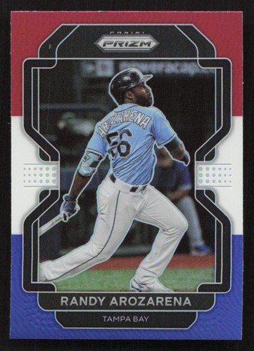 2022 Panini Prizm Randy Arozarena Red/White/Blue Prizm #62 Card | eBay