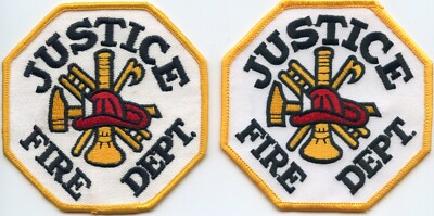 JUSTICE FIRE 2 Fire Patches FIRE PATCH | eBay