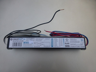 GE UltraMax T8 GE232MAX-L/Ultra 1L Electronic Ballast Product Code ...