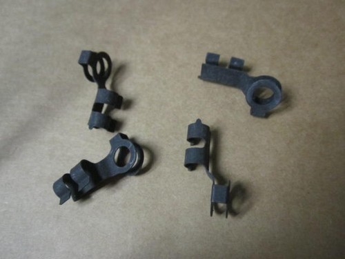 4 PACK carburetor linkage clips throttle rod SHIFTER LINKAGE 1/4" LEFT ...