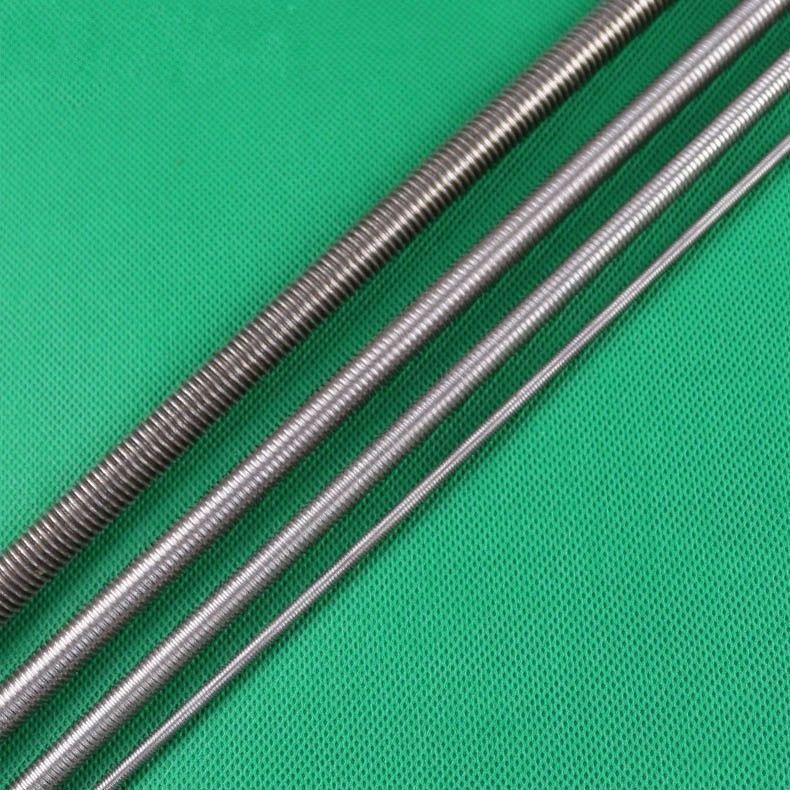 1X Threaded Rod 304 Stainless Steel Screw M2 M2.5 M3 M4 M5 M6 M8 M10 ...