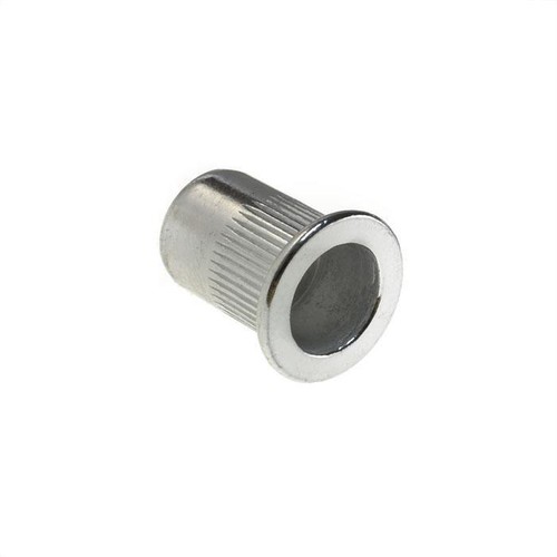 Qty 100 Nutsert M10 Aluminium Large Flange Round Splined Grips 1-2.5mm ...