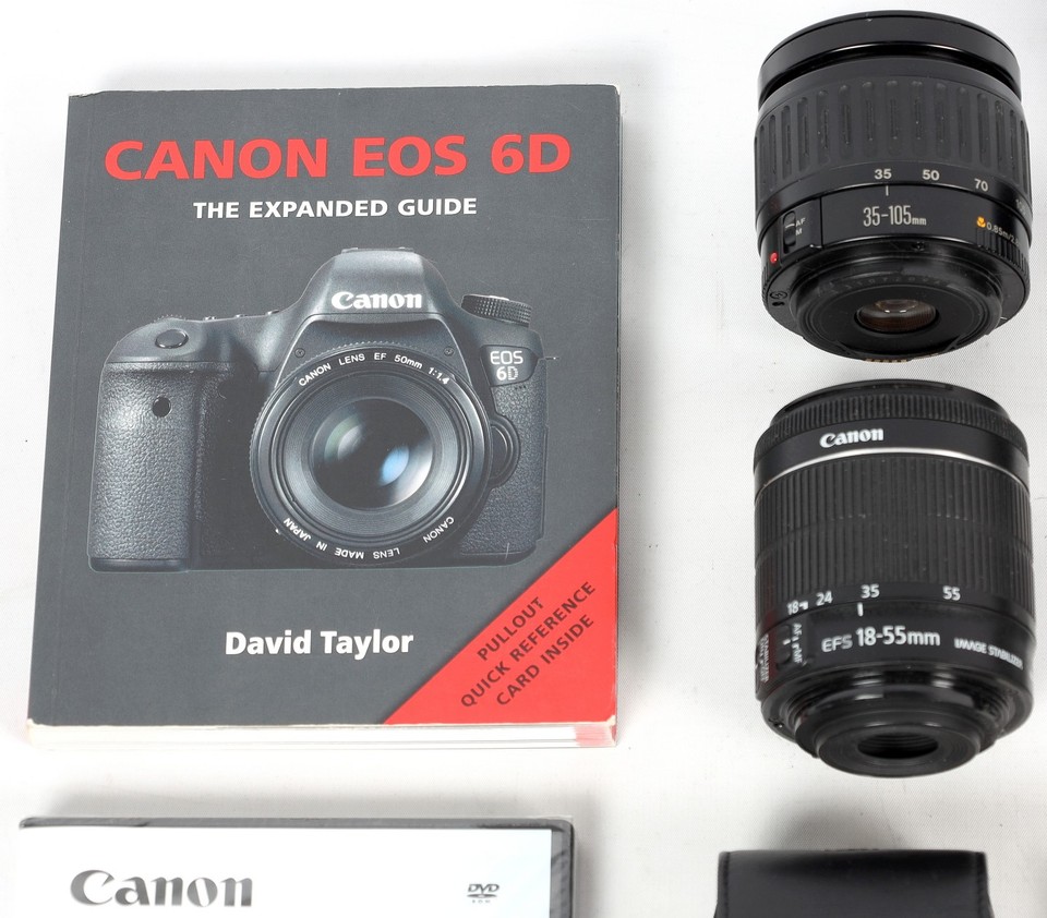 Lot of Canon 35mm Auto Focus & Digital Camera Accessories (Untested) | eBay