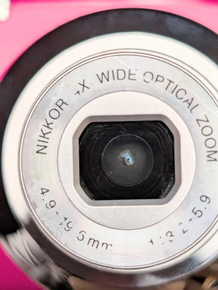 N MINT Nikon Coolpix S4000 Digital Camera 12.0MP 4x English Japan Ruby ...