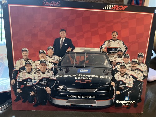 DALE EARNHARDT 8x10 TEAM CARD MONTE CARLO #3 CAR | eBay