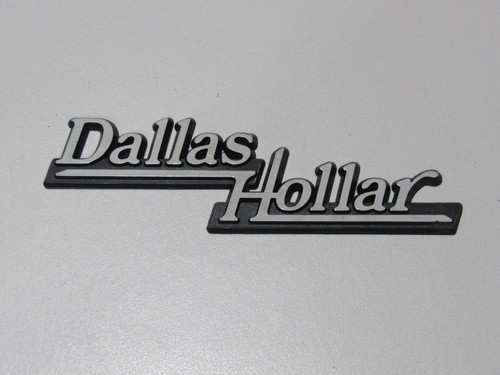 VTG Dallas Hollar Ford Harrisonburg Virginia Plastic Dealership Badge ...
