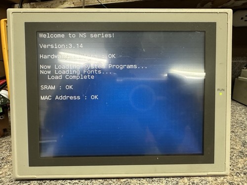 Omron NS8-TV01-V2 INTERACTIVE Industrial HMI Touchscreen 8.4” Ver 3.14 ...