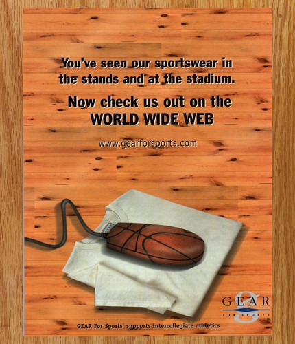 Gear for Sports NCAA Basketball Shirt - Magazine Print Ads Poster Art ...
