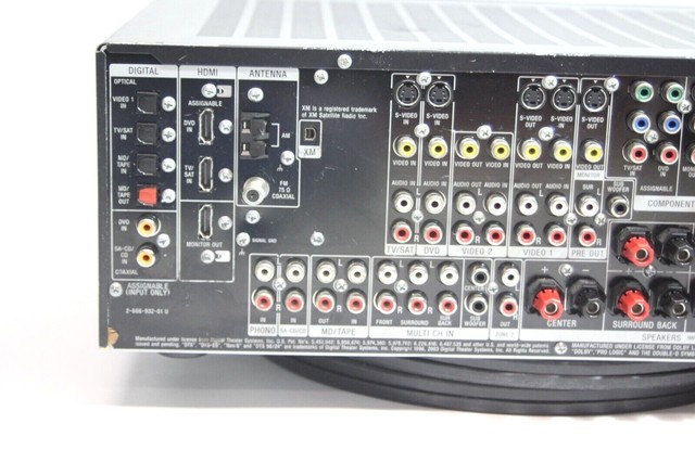 Sony STR DG800 7.1 Channel 110 Watt Receiver for sale online | eBay