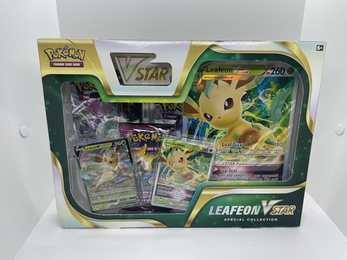 Pokemon TCG Leafeon V- Star Collection TCG Box 820650871238 | eBay