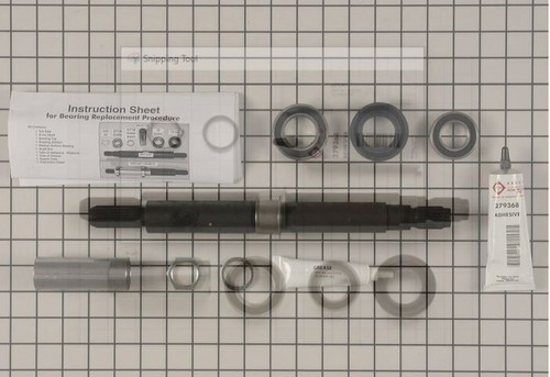New Genuine OEM Whirlpool Washer Tub Bearing and Drive Shaft Kit ...
