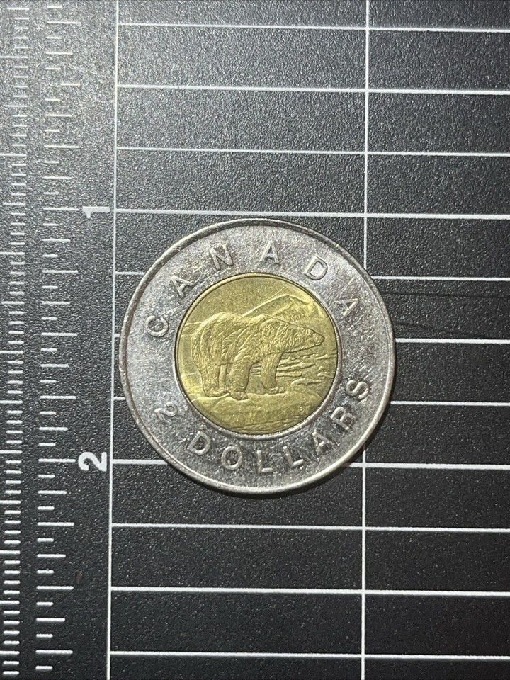 Canada 1996 Toonie Error Coin, Off Center Strike | eBay