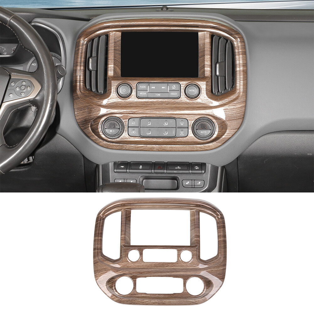 10x Wood Grain Center Console Dash Decor Cover Trim Kit For Chevy ...