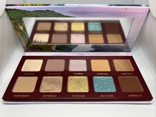 WANDER BEAUTY WANDERESS ESCAPE EYESHADOW PALLETTE NEW IN BOX 10 SHADES ...