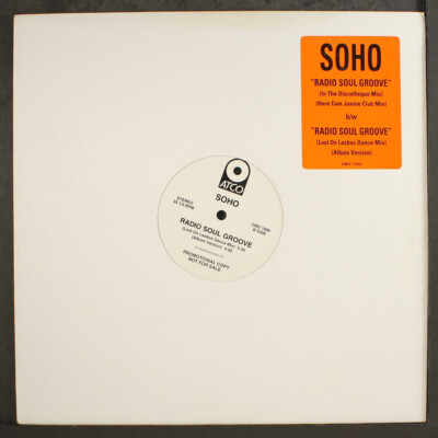 SOHO: radio soul groove ATCO 12" Single 33 RPM | eBay