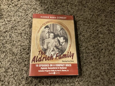 The Aldrich Family - Classic Radio Comedy - 16 Episodes - 8 CDs - Ezra ...