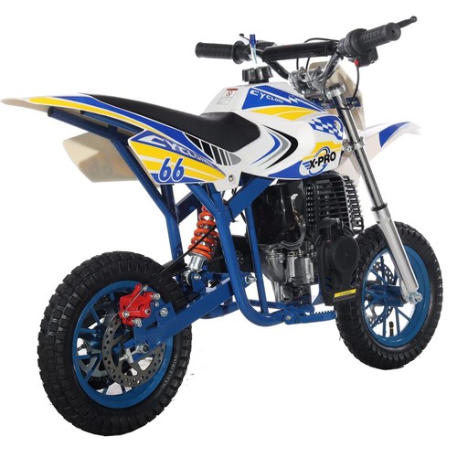 X-PRO 40cc Dirt Bike 4 Stroke Gas Powered Kids Mini Pit Bike Off Road ...