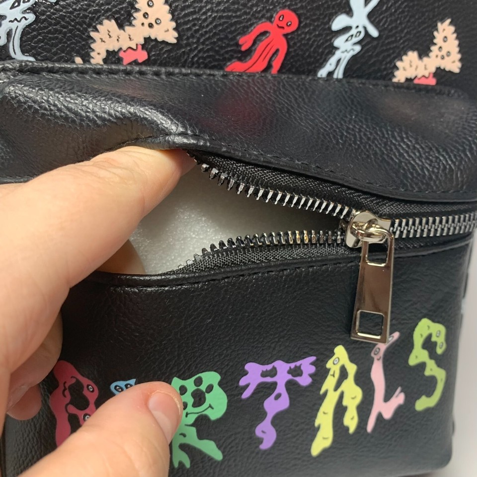 Melanie Martinez Mini Backpack Bag Black Portals Doodles Merch Strap ...