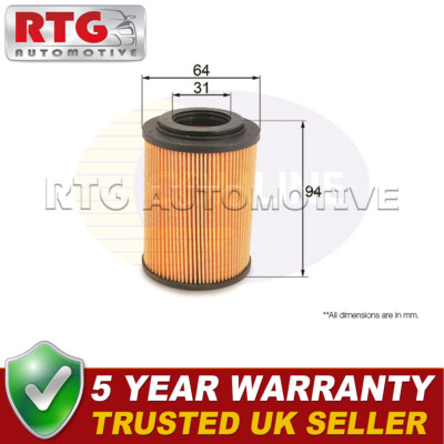 Oil Filter Fits Honda CR-V 2007- Civic 2005- 2.0 2.2 D TDi 3.5 ...
