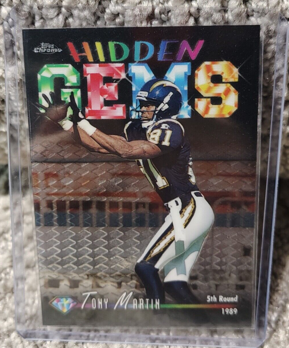 Topps Chrome Hidden Gems Refractor Tony Martin -HG3 | eBay