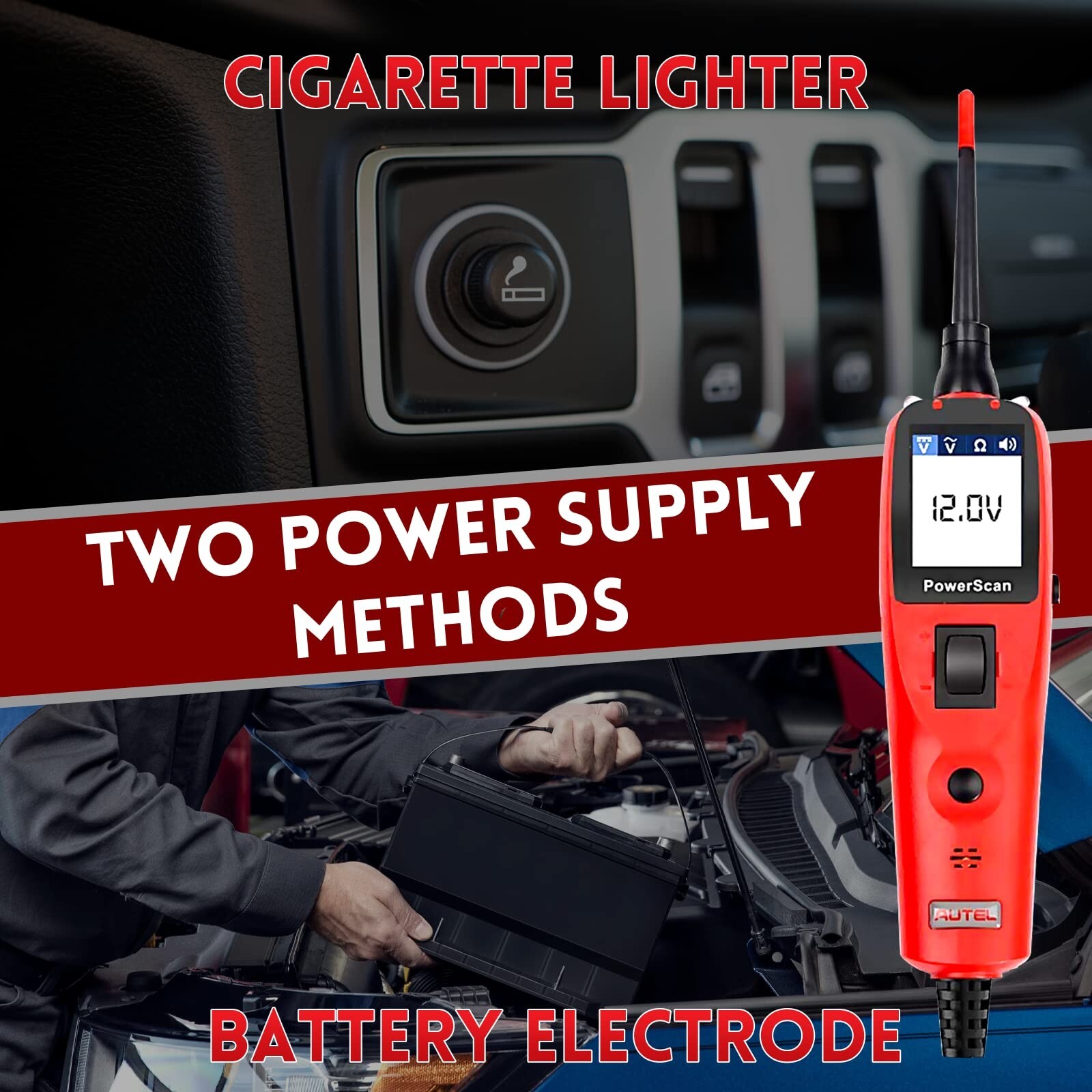 Genuine Autel PS100 PowerScan Circuit Tester Electrical Power Probe ...