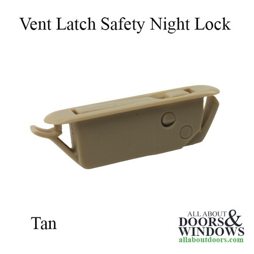 Safety Vent Latch For Vinyl Window Safety Night Lock For Windows | eBay