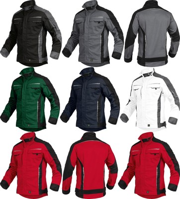 Leibwächter Herren Bundjacke Arbeitsjacke schwarz blau grau grün weiß ...