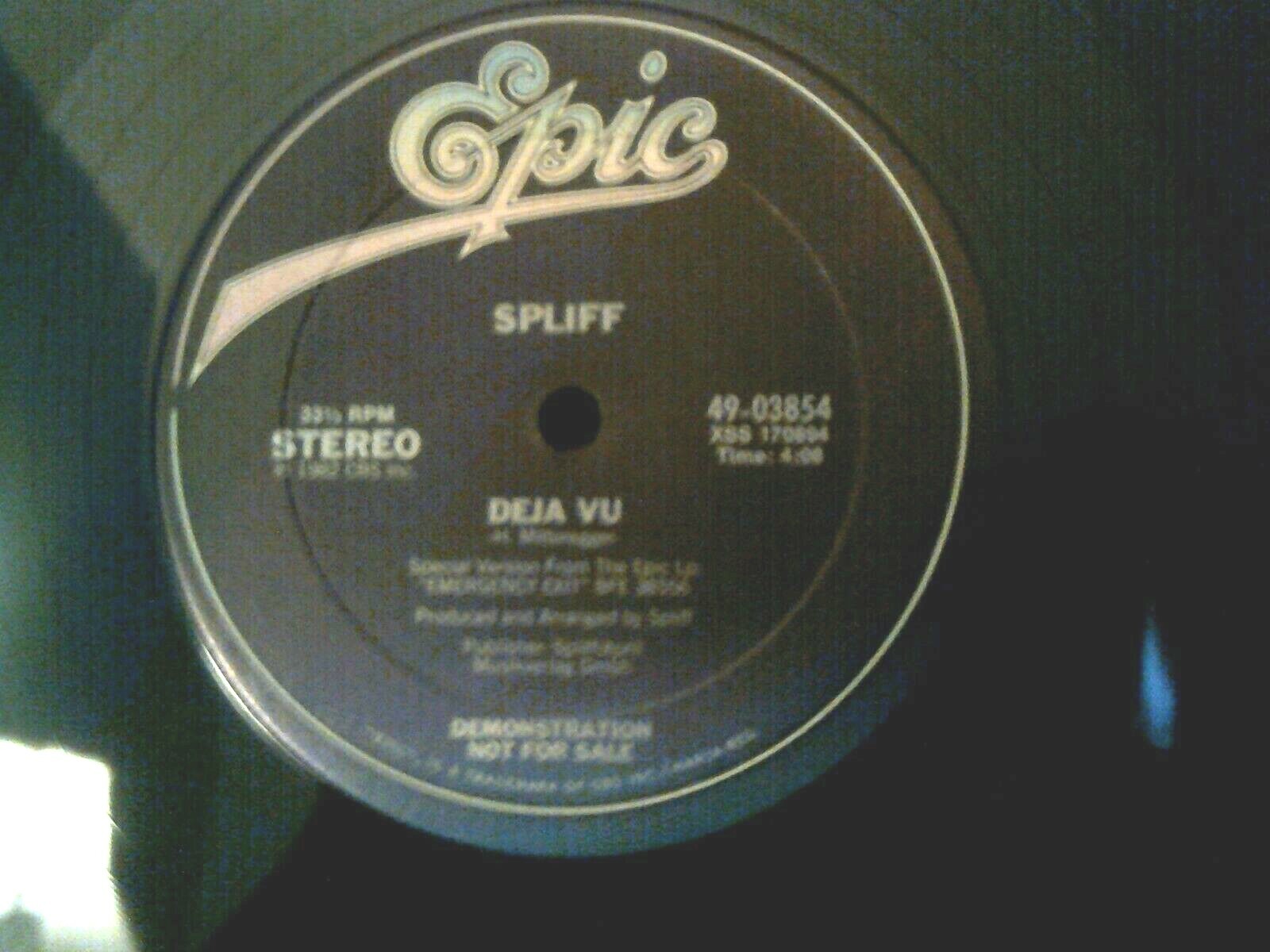 SPLIFF 12" single 1982 DEJA VU 4.08 / CARBONARA 4.29 VG | eBay