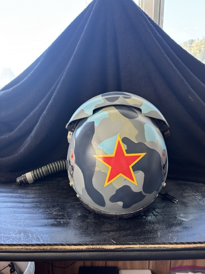 HGU-26/P 64th Aggressor Squadron”Red Flag” Tribute Helmet And MBU-20 Mask | eBay