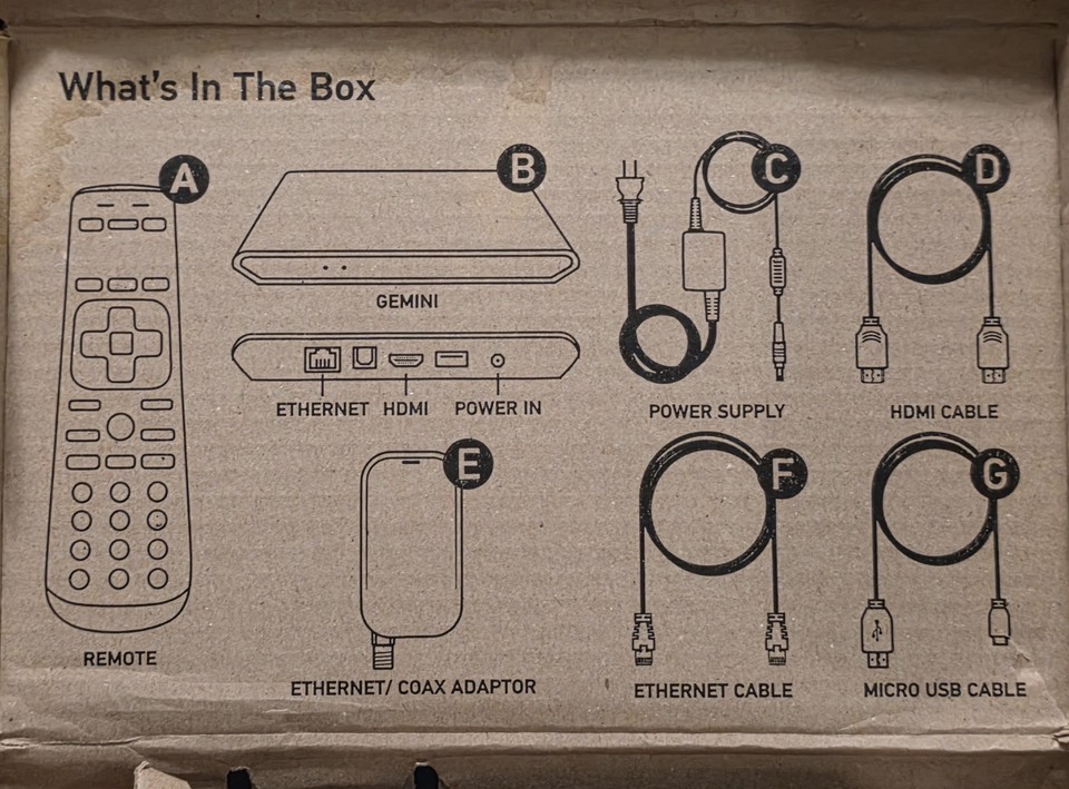 Used Directv Gemini Air Streaming Device/Satelite-Apps/C71KW-400 | eBay
