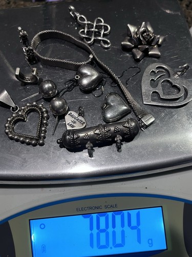 Scrap 925 Sterling Silver Jewelry Lot 78 grams | eBay