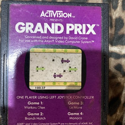 Grand Prix Atari 2600 Activision Video Game Cartridge Only 1982 Tested ...