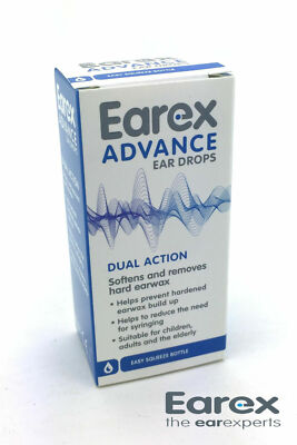 Earex Advance Ear Wax Removal Drops With Dual Action - 12ml Exp:04/2026 ...