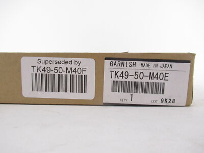 Genuine OEM Mazda TK49-50-M40F Left Rear Door Garnish | eBay