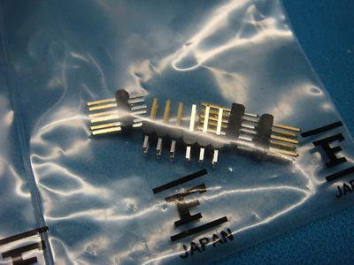 (10) FCN-724P006-AU/W FUJITSU 6 PIN HEADER CONNECTOR 3x2 DUAL ROW ...