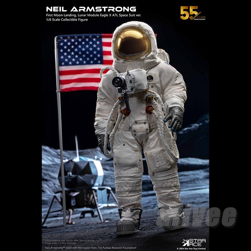 Star Ace 1 6 Scale Neil Armstrong Astronaut Figure SA0142 Deluxe ...