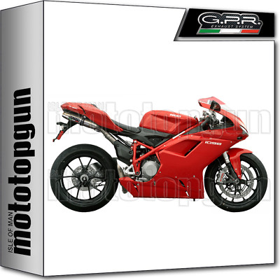 GPR 2 EXHAUST HOM DEEPTONE STAINLESS STEEL DUCATI 1098 2012 12 | eBay ...