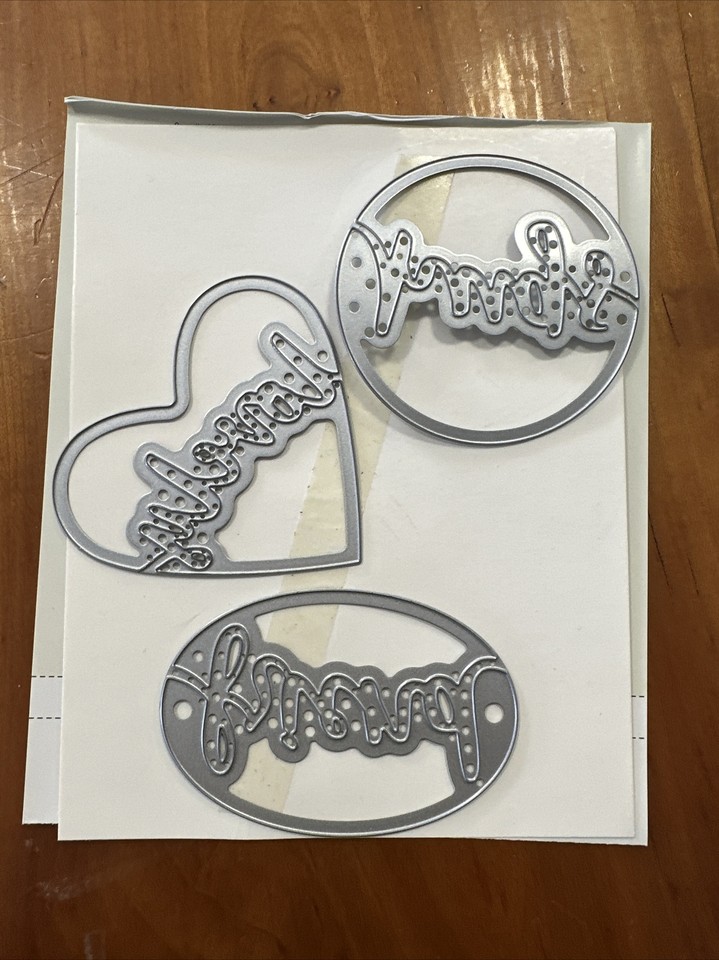 Stampin up lovely words thin lit dies | eBay