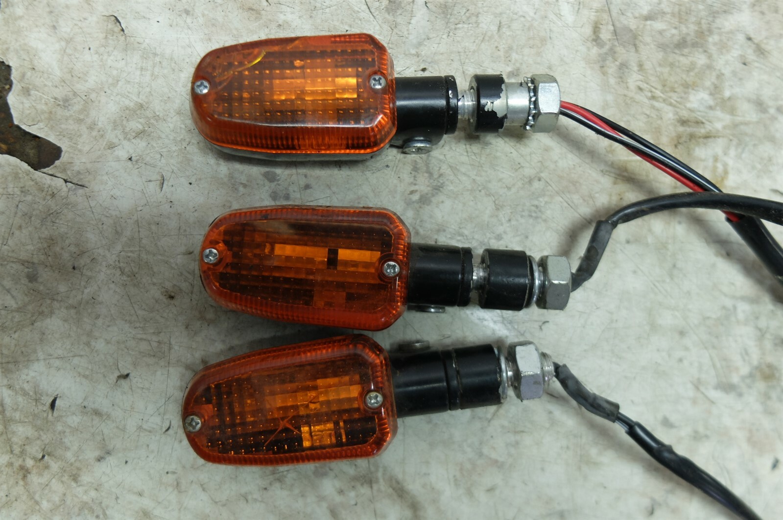 81 Honda CB750 CB 750 F Super Sport aftermarket turn signals blinkers ...