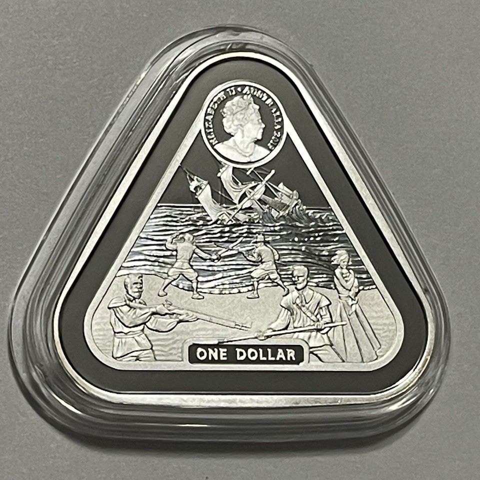 Batavia Ship 1629 Shipwreck Triangle Rare Coin 1 Troy Oz .999 Fine ...