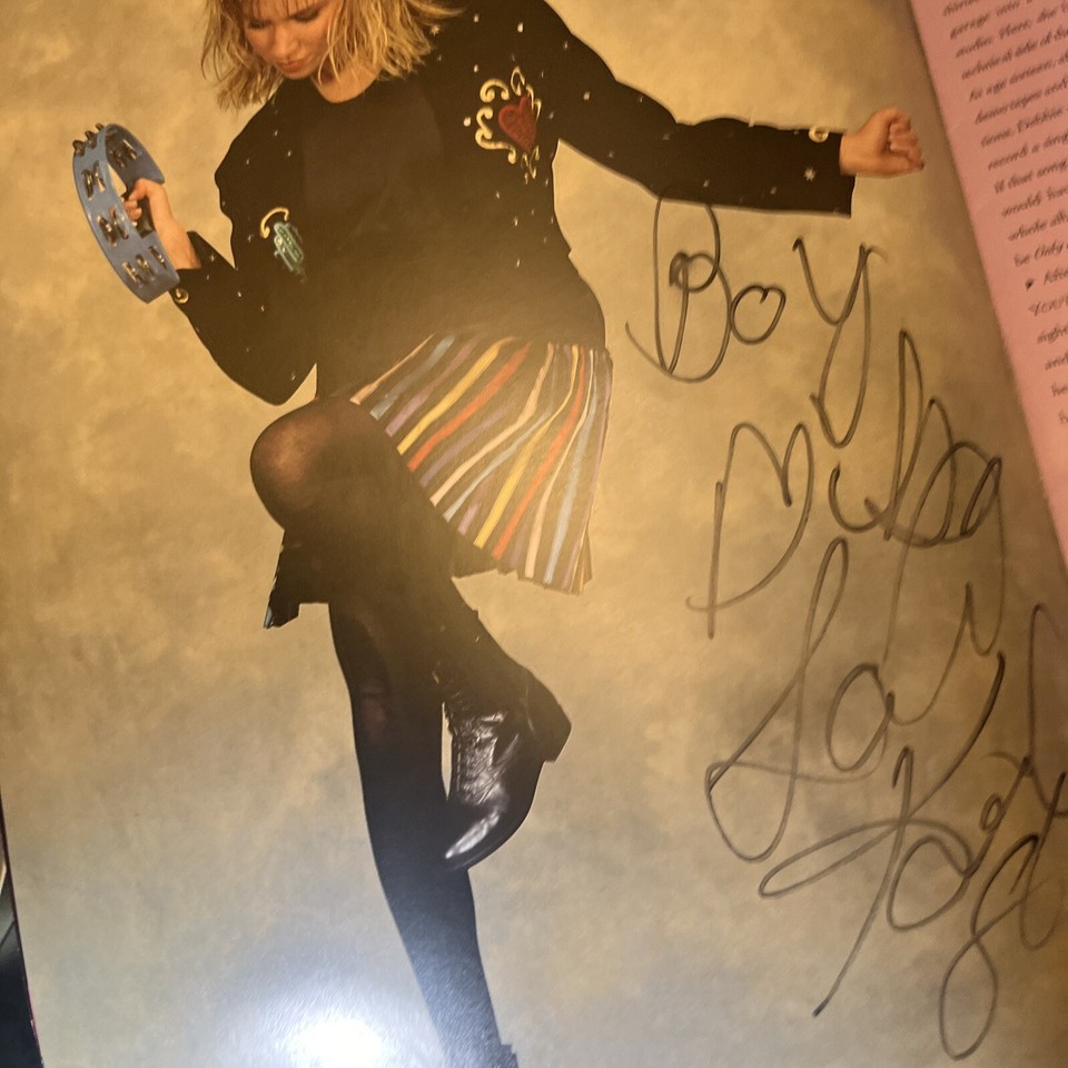 DEBBIE GIBSON SIGNED AUTOGRAPHED ELECTRIC YOUTH US TOUR BOOK 13" X 11 ...