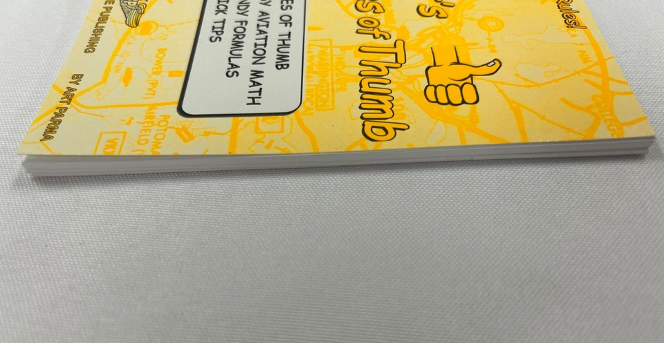 Pilot's Rules of Thumb by Art Parma - Flight Time Publishing | eBay